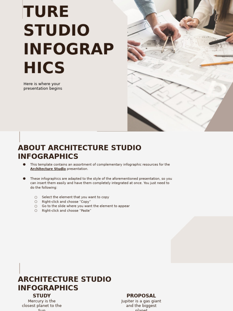 Architecture Studio Infographics by Slidesgo | PDF