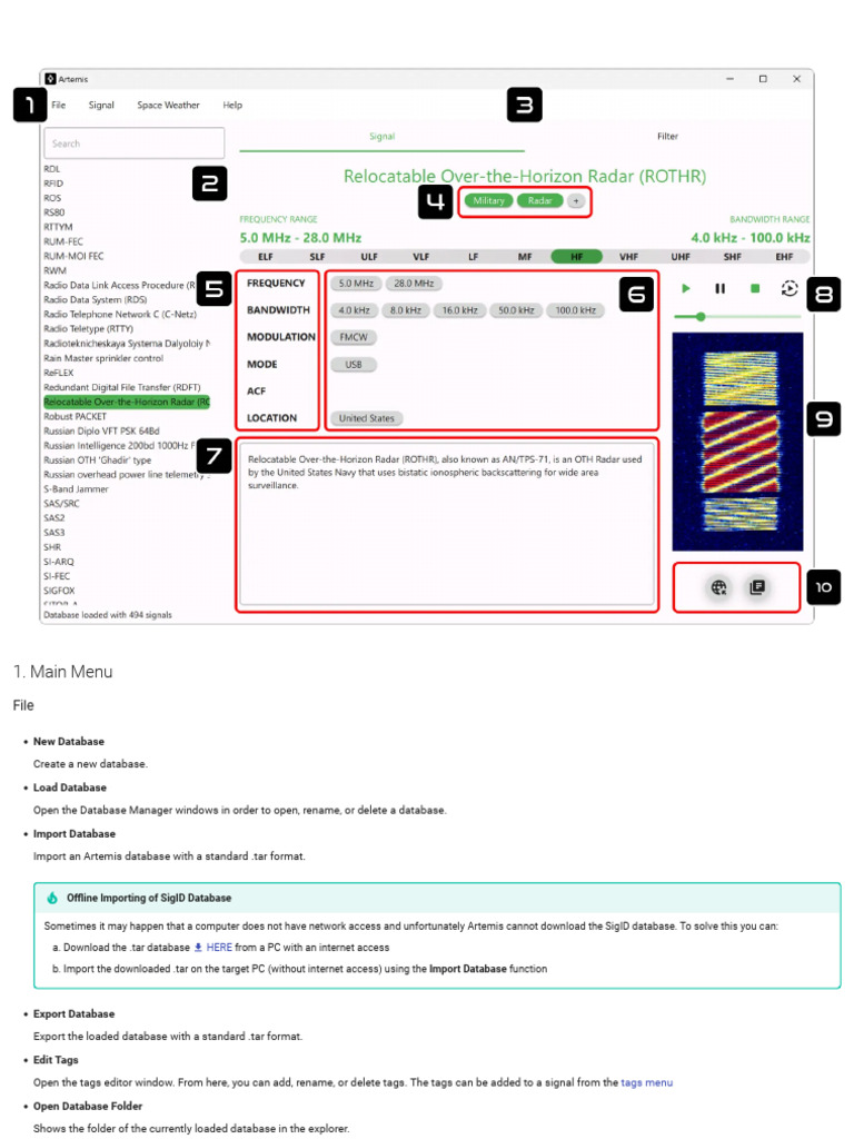 Basic Operations - ARTEMIS | PDF