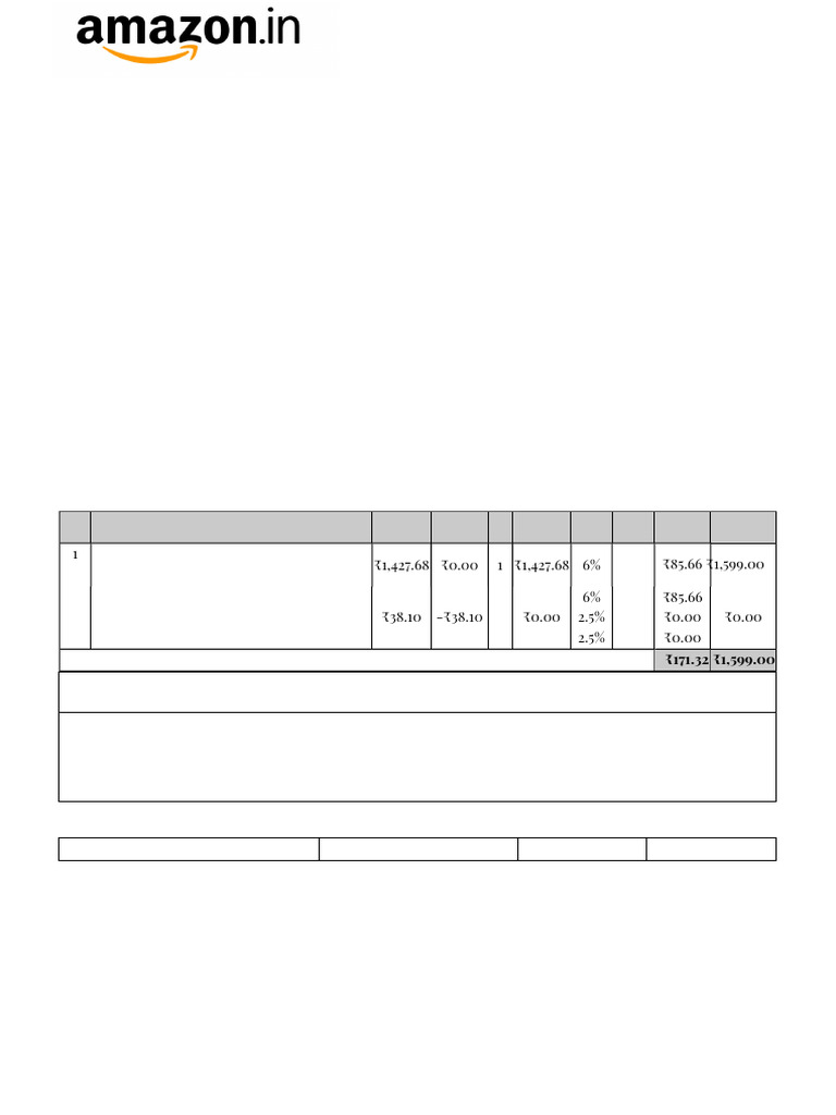 Amazon Bill Jun 24 | PDF