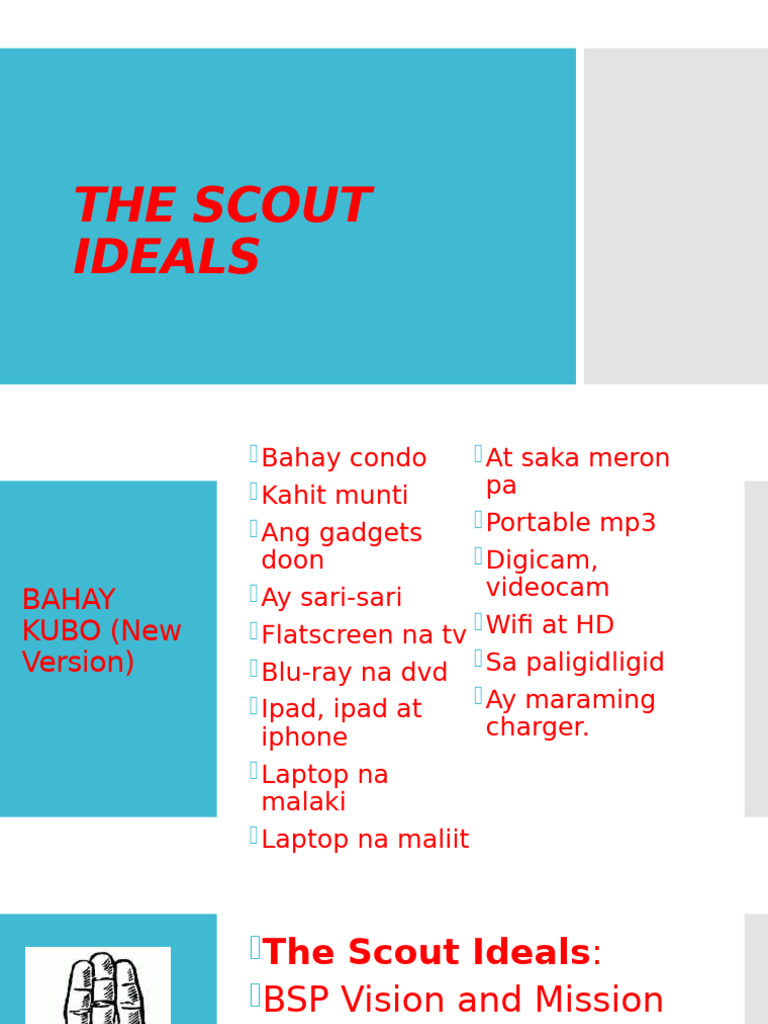 CLTCs5 the Scout Ideals | PDF
