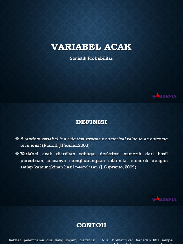Variabel Acak | PDF