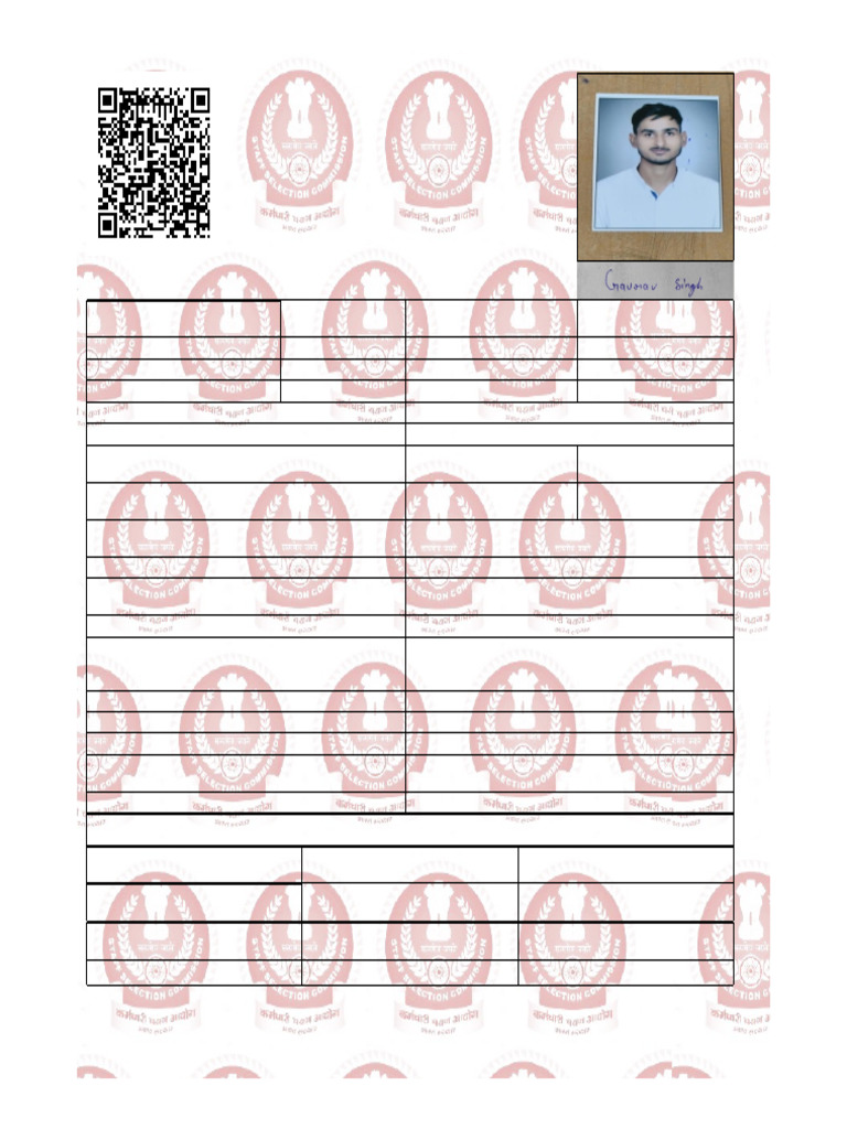 Applicationform Draft Print For All | PDF