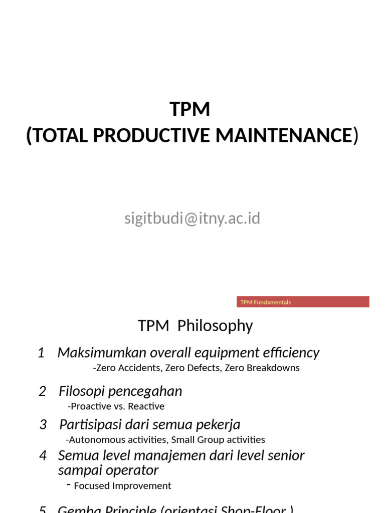 Materi Pertemuan Ke 3 TPM Philosophy | PDF