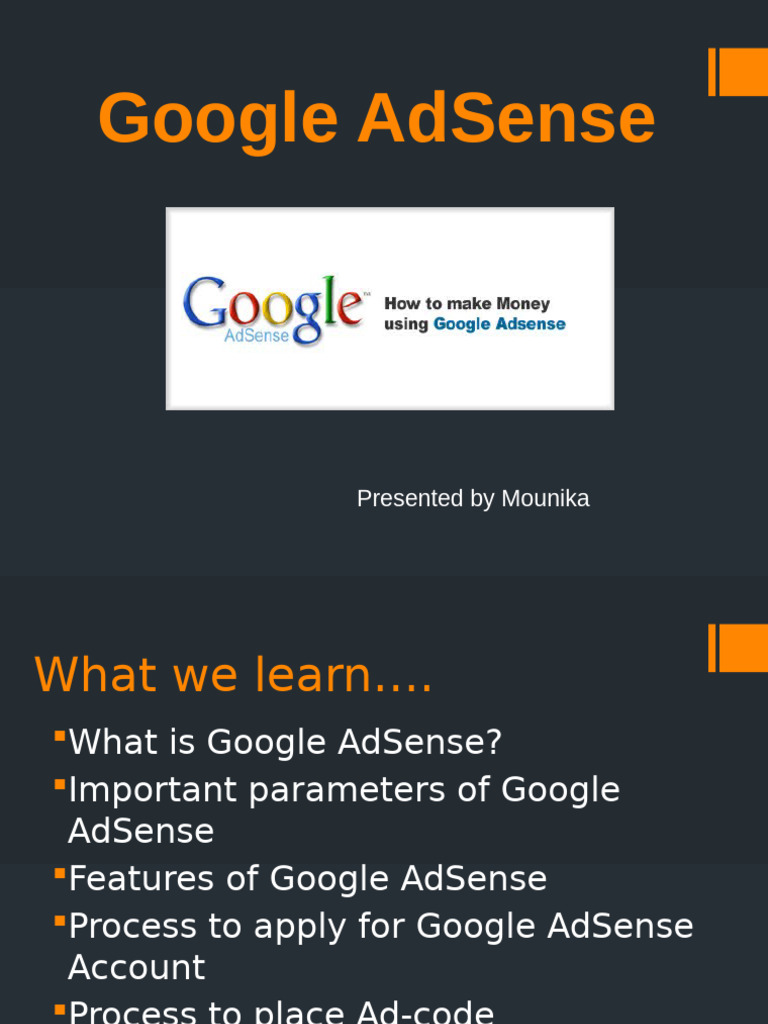 Google Adsense | PDF