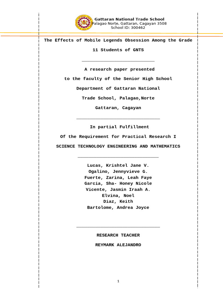 Research Final | PDF