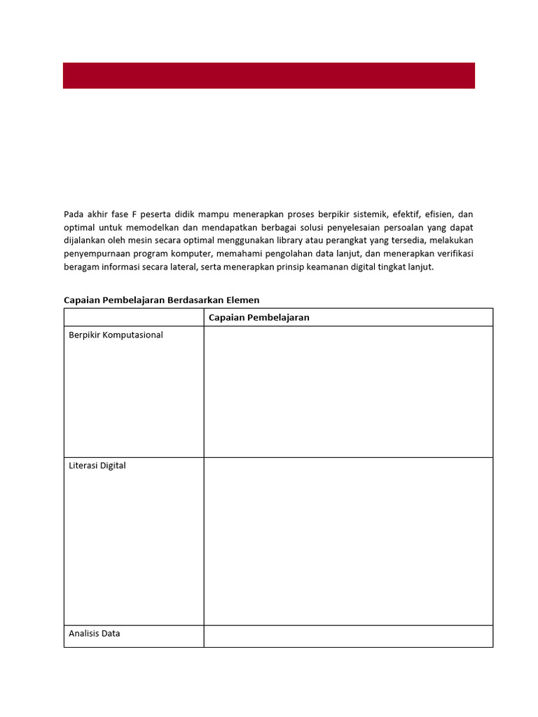 KKTP - Informatika 11 | PDF