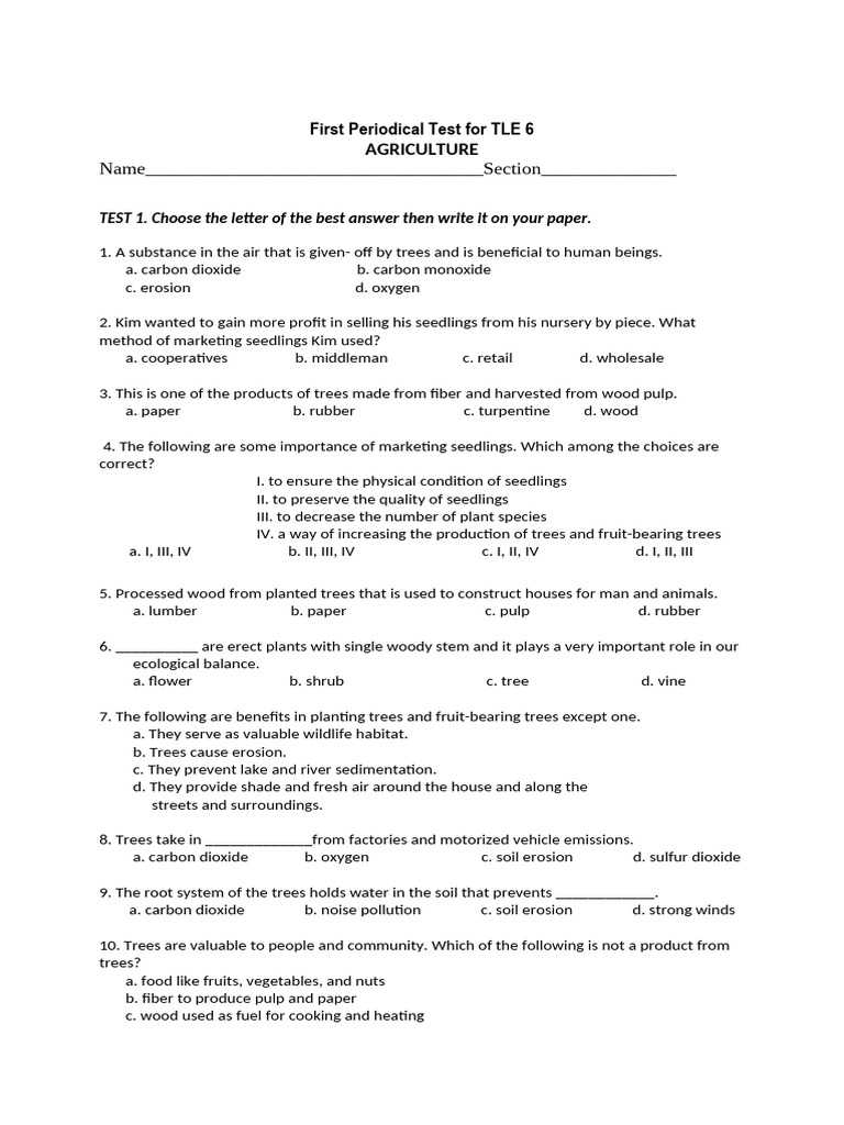 PT Epp-Agri-6 Q1 | PDF