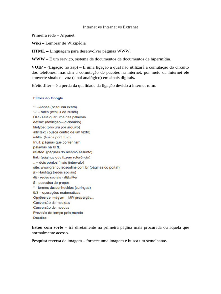 Internet Vs Intranet Vs Extranet | PDF