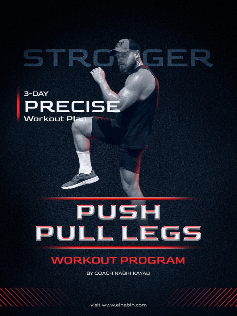 English - Push Pull Legs Workout Program | PDF