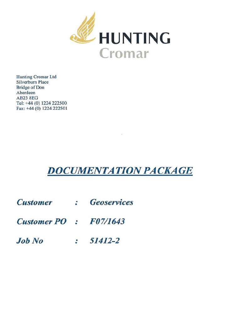 51412-2 3inch BOP Working Frame Platform | PDF