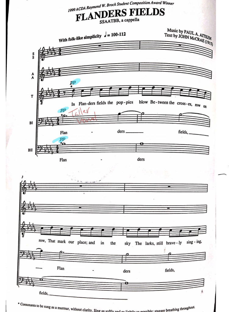 Flanders Fields | PDF
