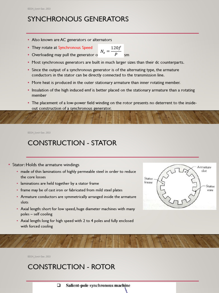 Synchronous Generator (Lect - 2b) | PDF