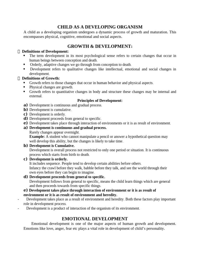 Human Development Assignment 1 | PDF