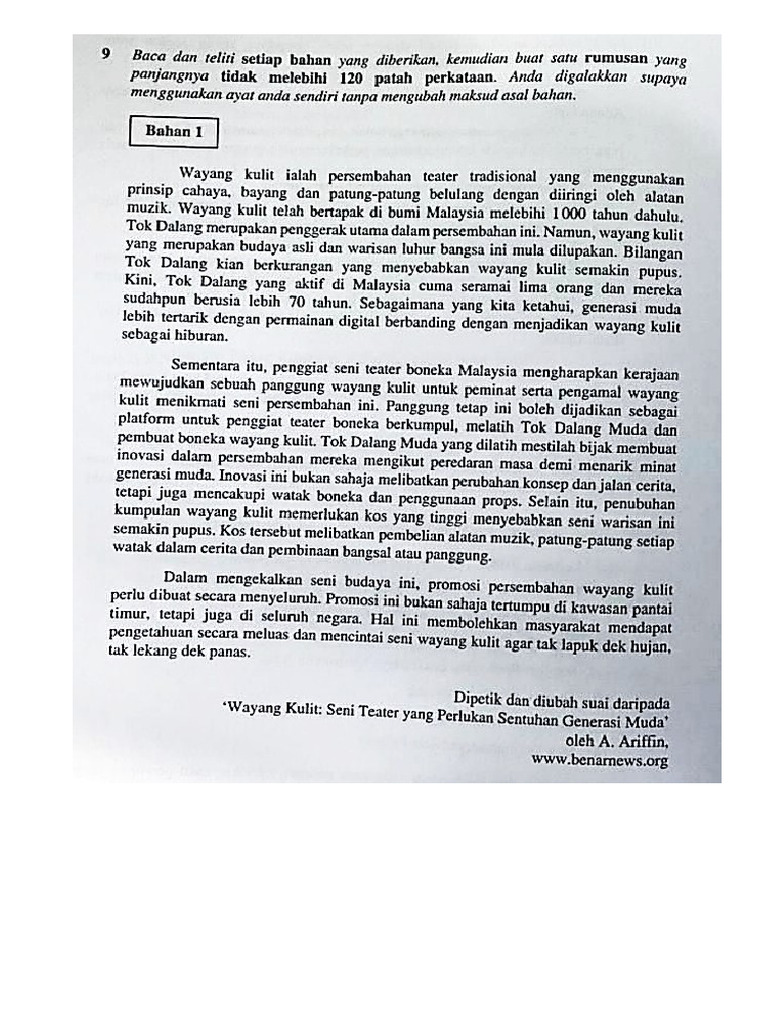 Bahan BM 16 April 2024 | PDF