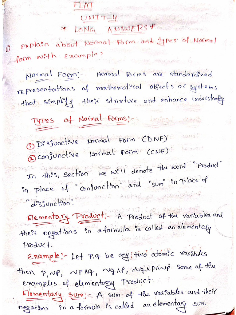 Flat Unit-4 Question Bank Answers | PDF Flat Unit-4 Question Bank Answers | PDF
