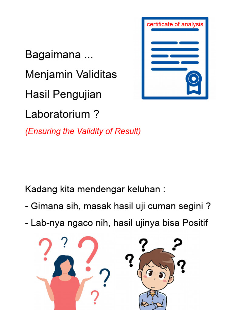 Jaminan Mutu Pengujian | PDF