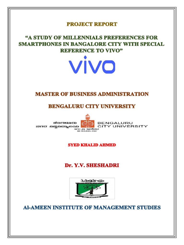 Vivo Project | PDF