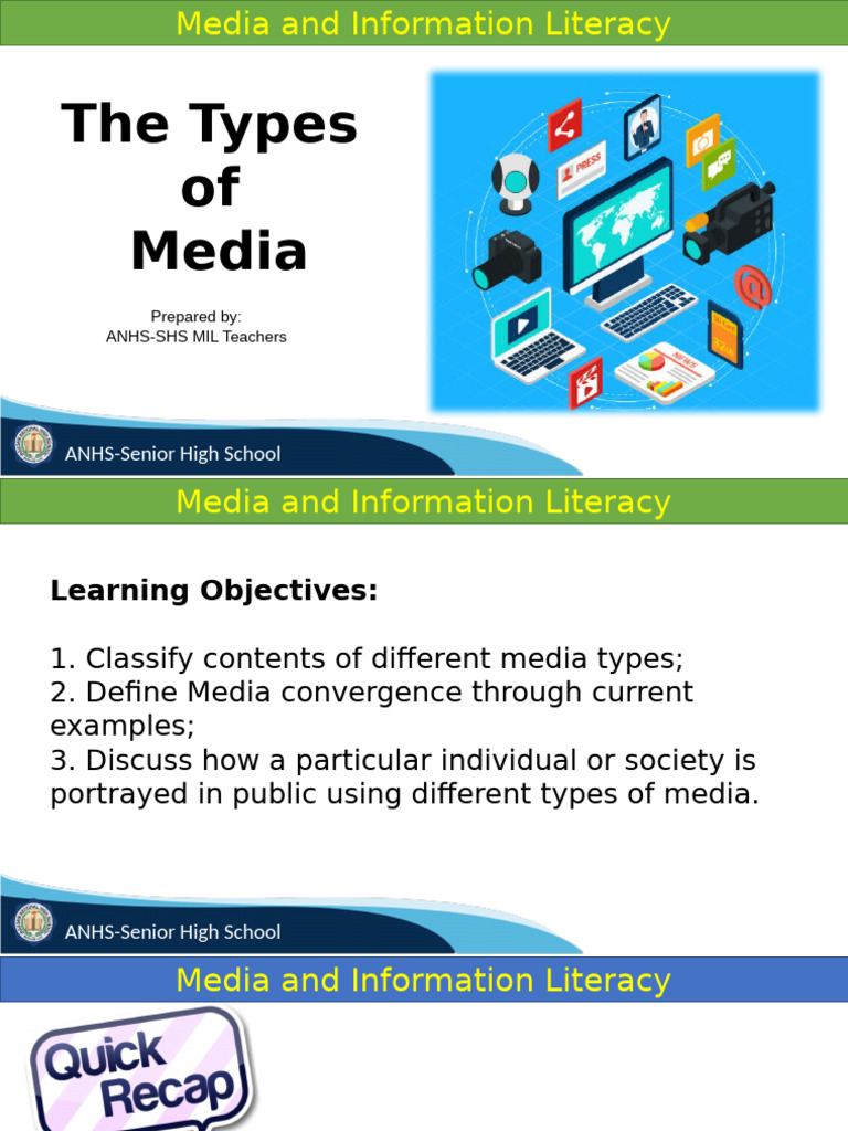4 Types of Media | PDF