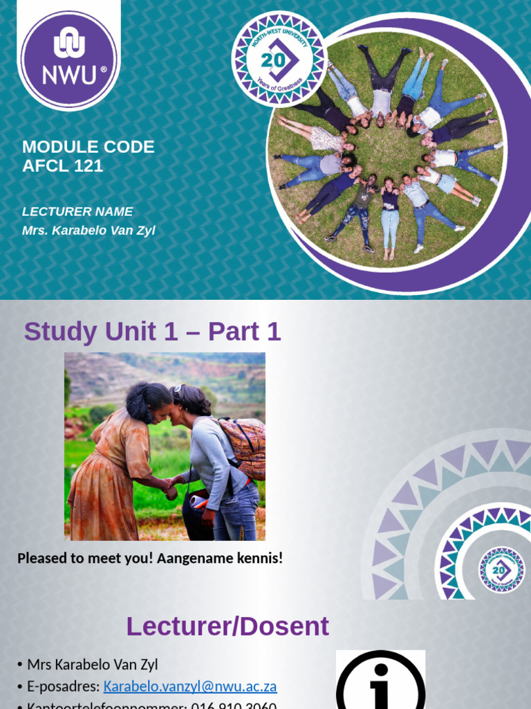 Intro + SU1 Pleased To Meet You | PDF