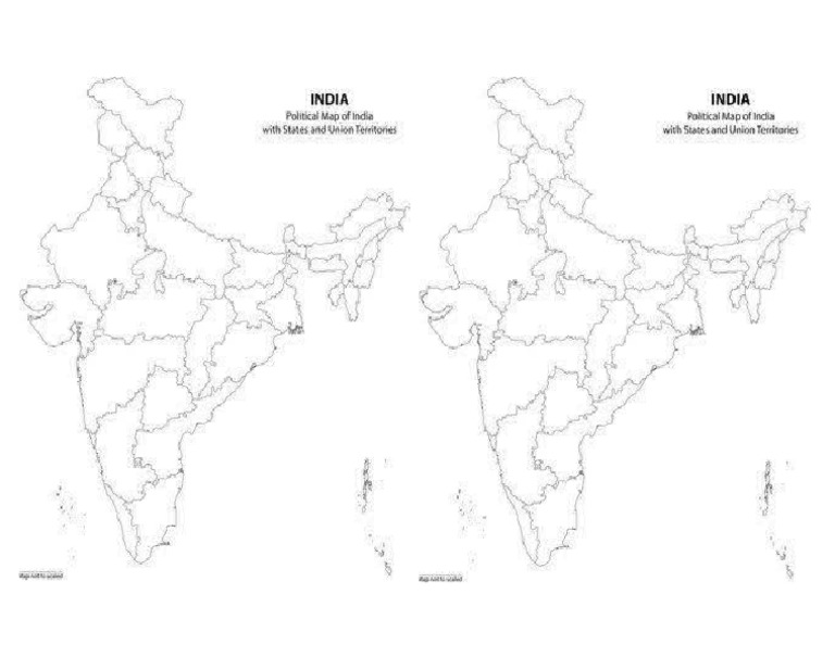 Political Map of India | PDF