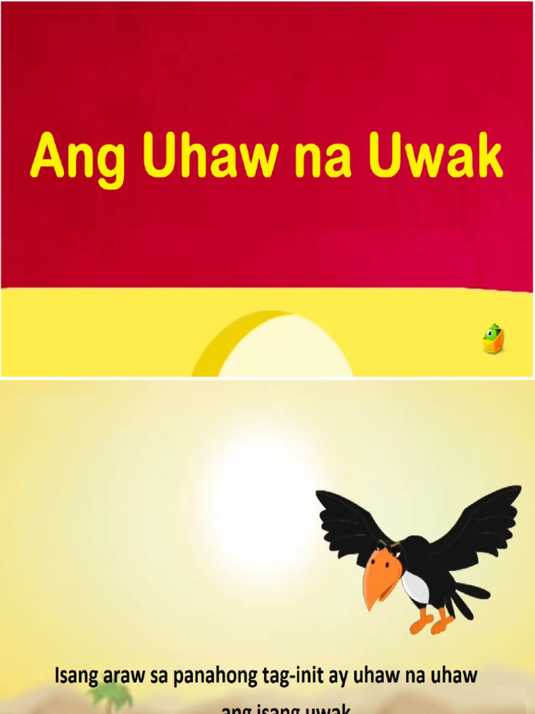 Ang Uhaw Na Uwak | PDF