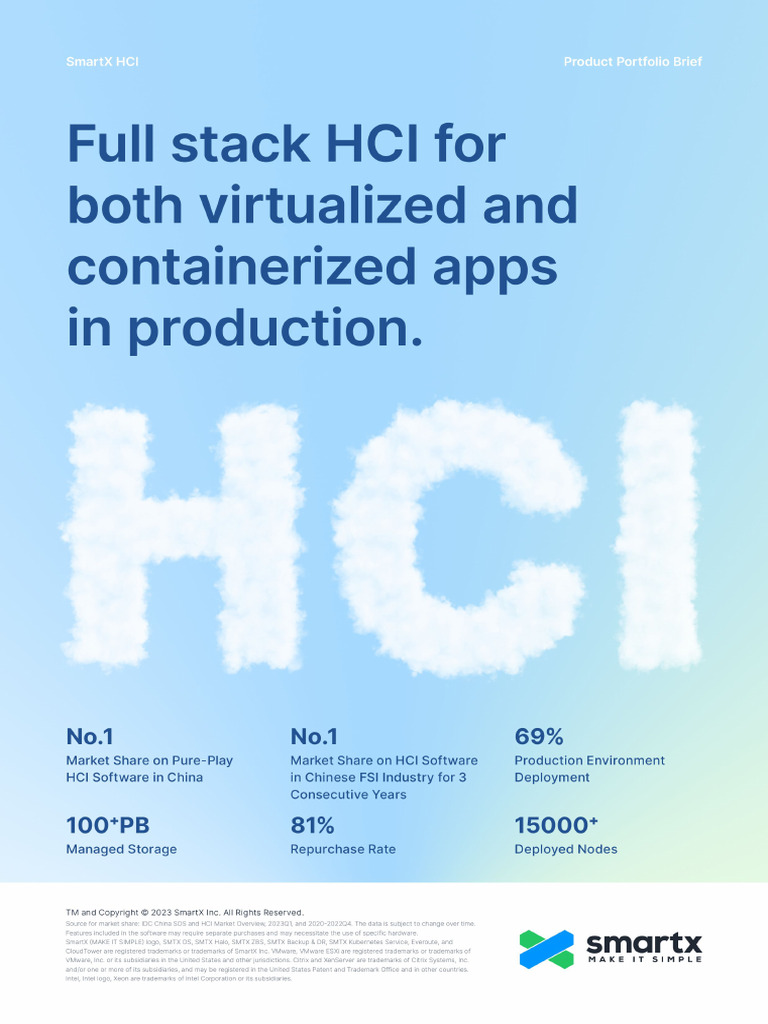SmartX HCI For Healthcare Solution Brief | PDF
