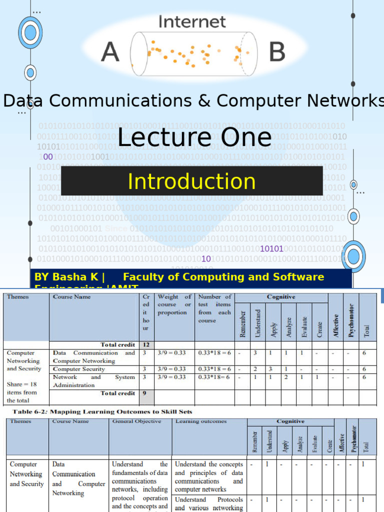 DataComm Lecture 1 | PDF