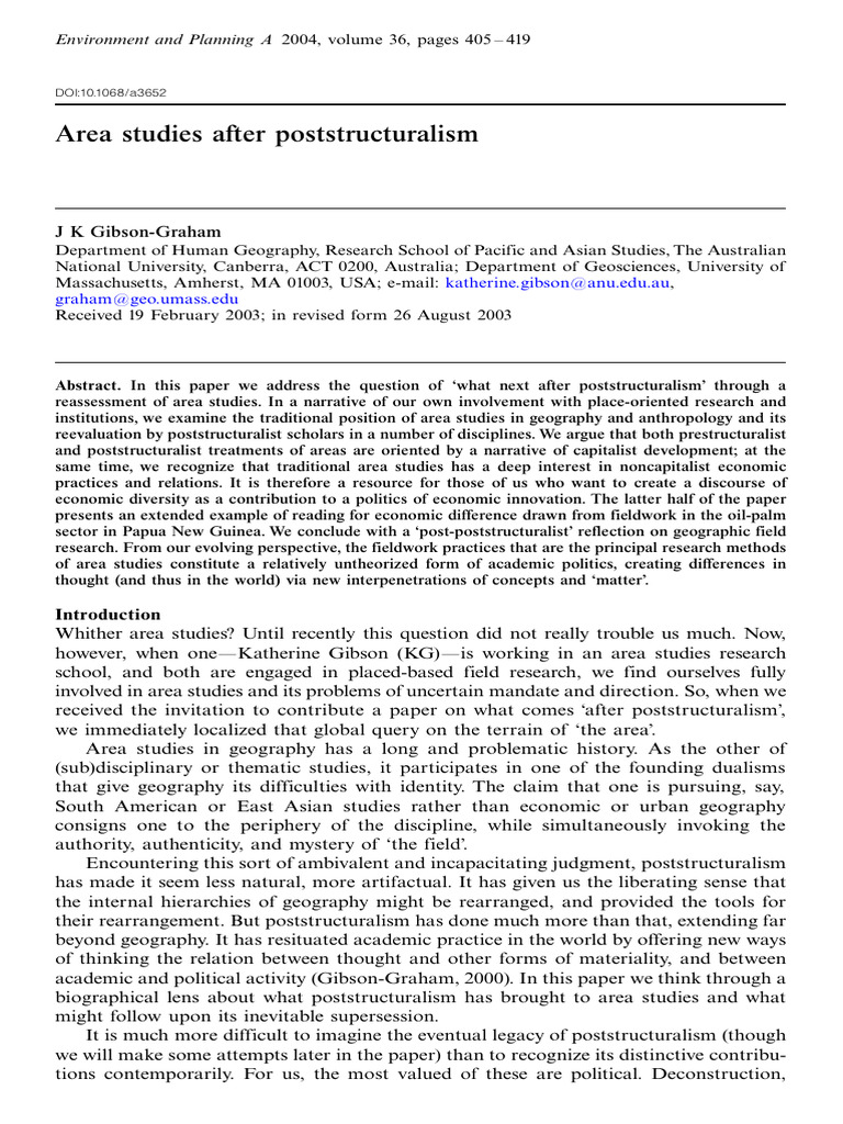 Poststructuralism 2 | PDF