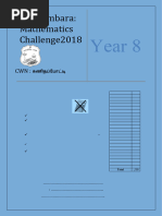 Chithambara: Mathematics Challenge2015: (Year1) | PDF | Teaching ...