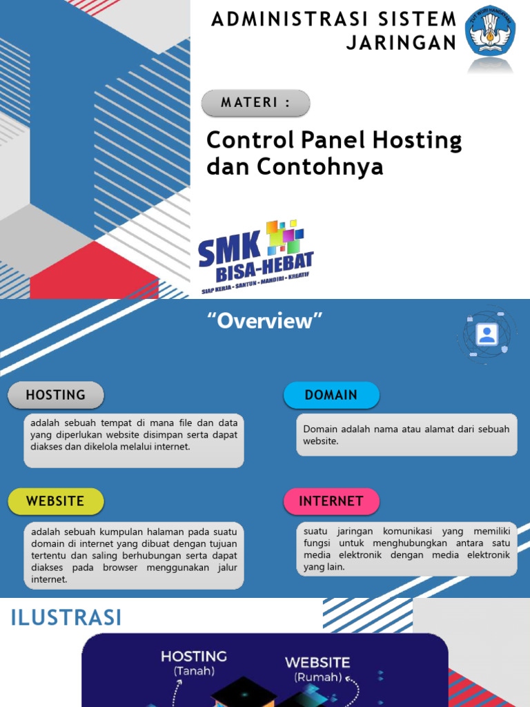 ASJ Materi 5 Control Panel Hosting | PDF