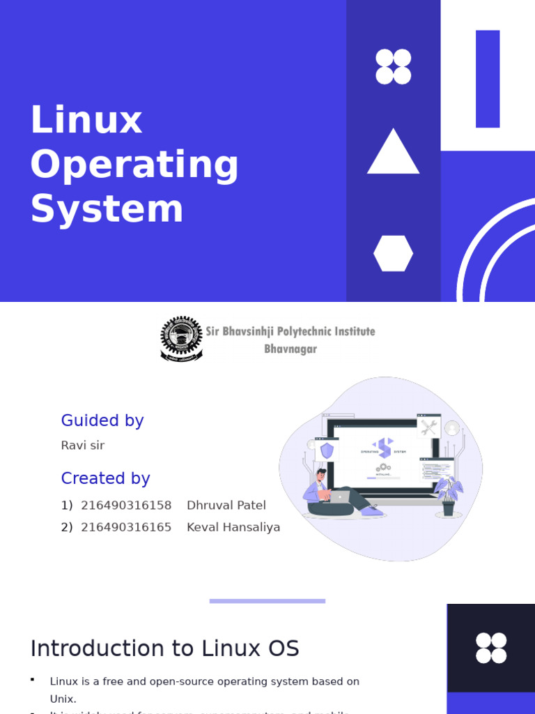 Linux Operating System | PDF