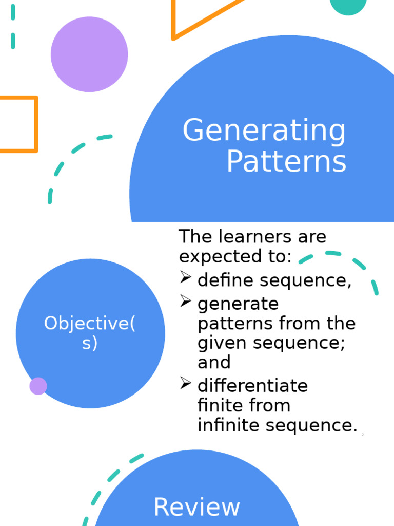 Generating Patterns | PDF
