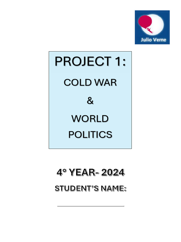 Project 1 Cold War - 4° Eso | PDF | Foreign Language Studies