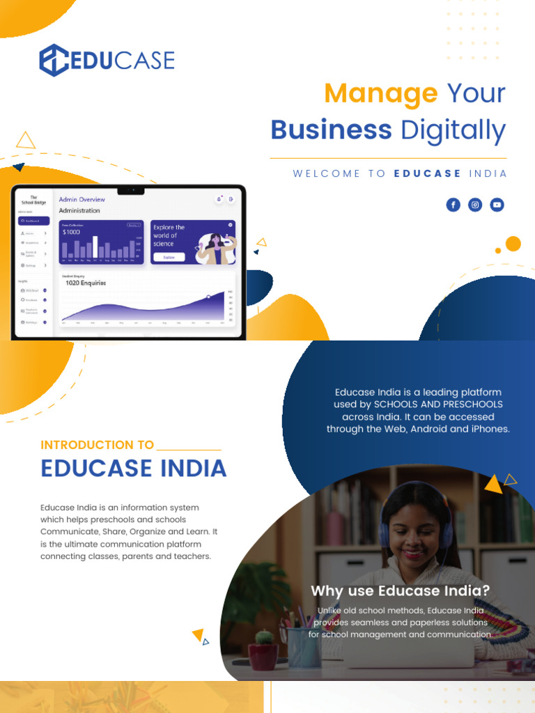 Eduschool - School Management App | PDF | Mobile Computers | Career ...