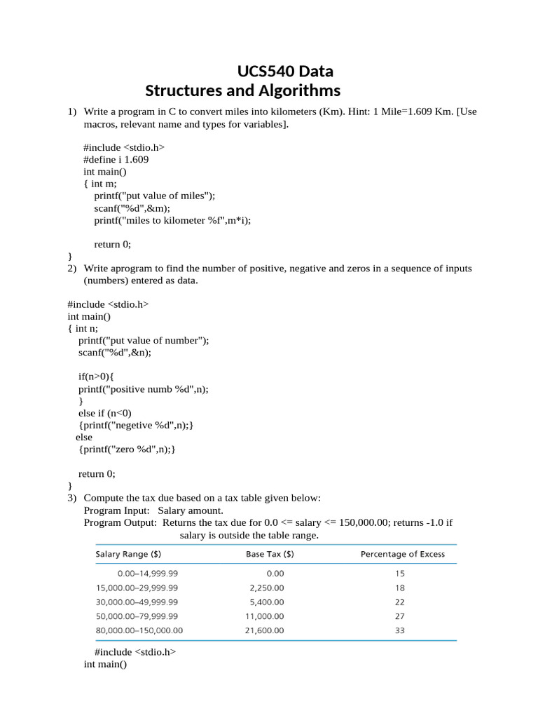00 DSA Assignment 1 | PDF