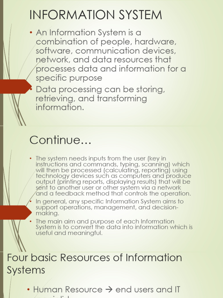 Information System | PDF