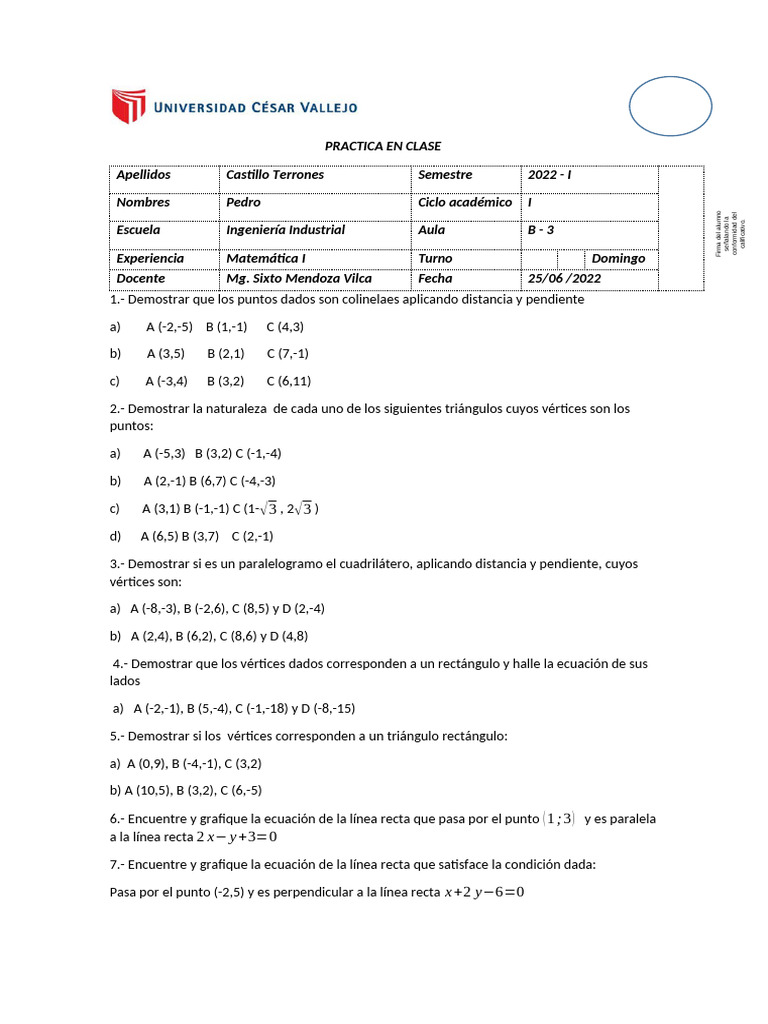 Practica de Clase | PDF