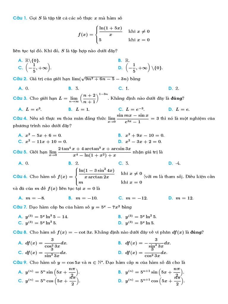 DeMauToanCaoCap1 PTIT | PDF
