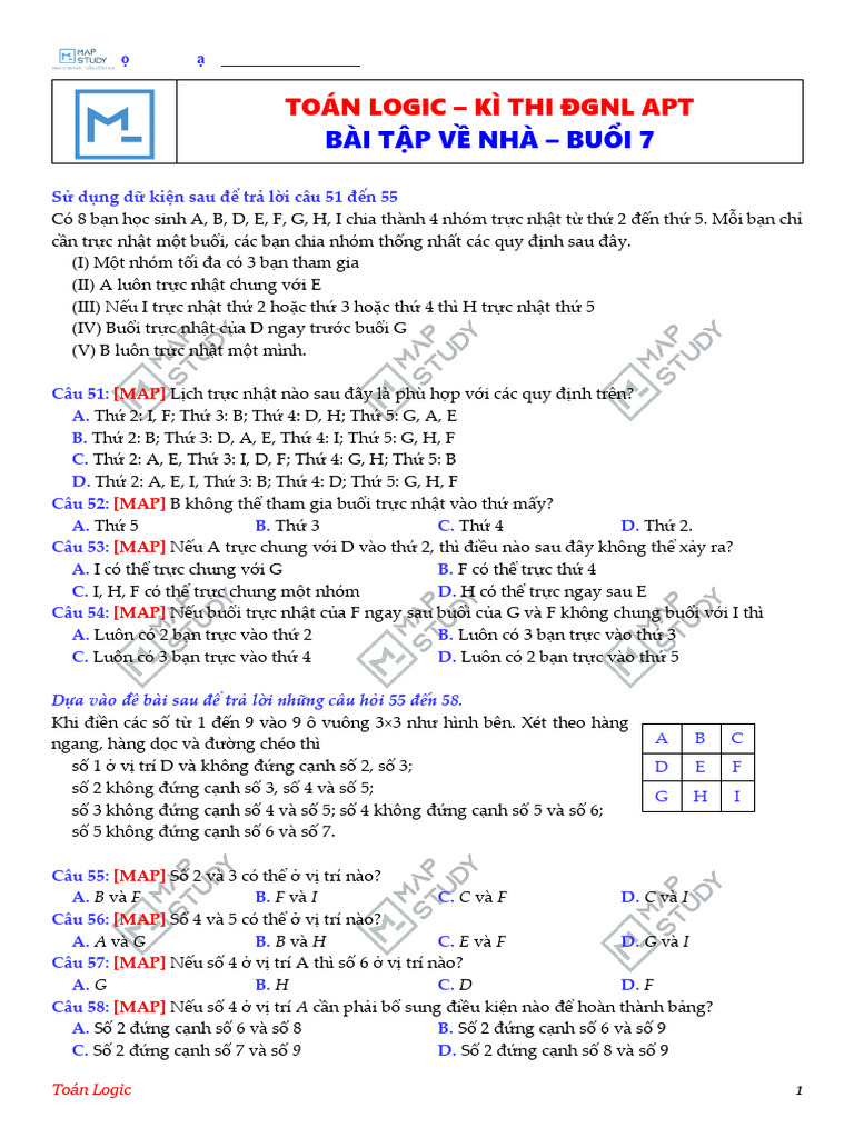 Tai Lieu - Buoi 7 Bai Tap Ve Nha 1720524108786 | PDF