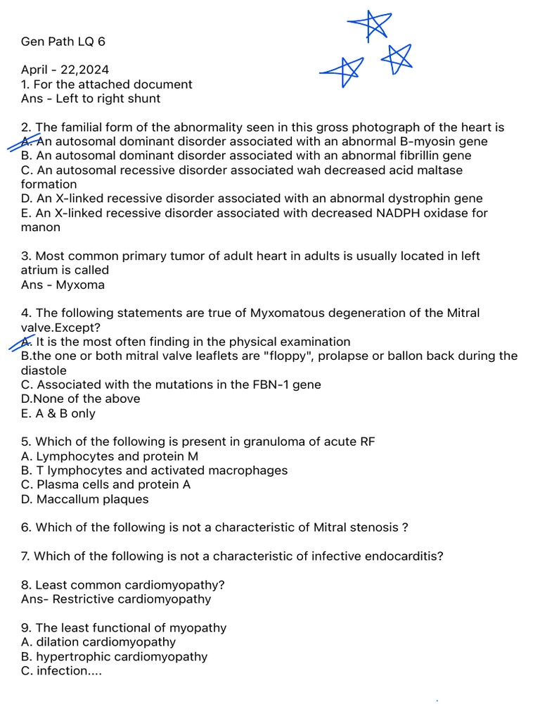 Gen Path LQ6 - Corrected | PDF