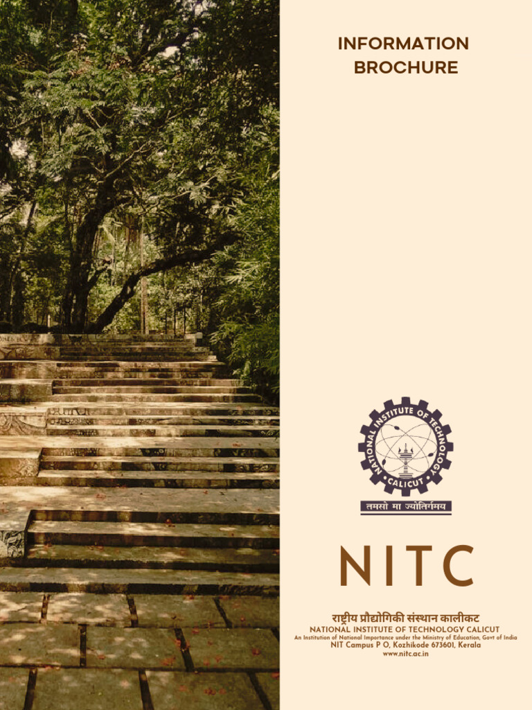 Nitc Brochure | PDF