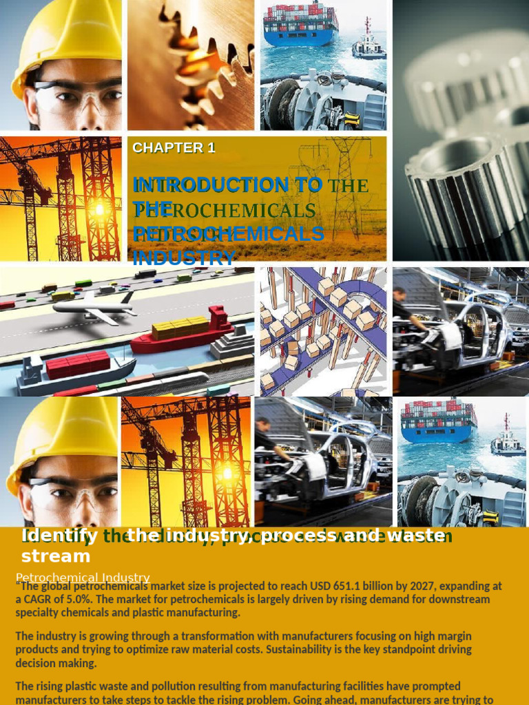 Chapter 1 Introduction To The Petrochemicals Industry | PDF