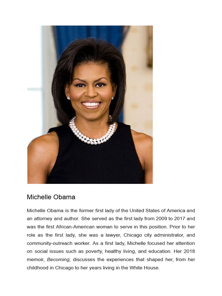 Michelle Obama | PDF