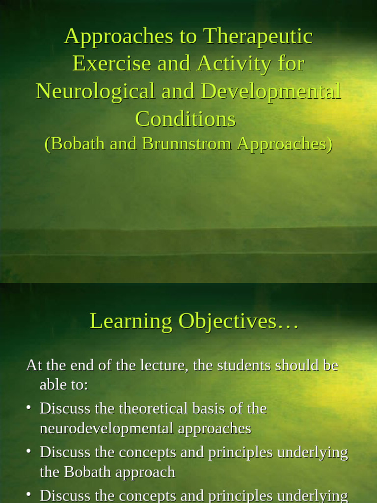 Sensorimotor Approaches | PDF | Anatomical Terms Of Motion | Science ...