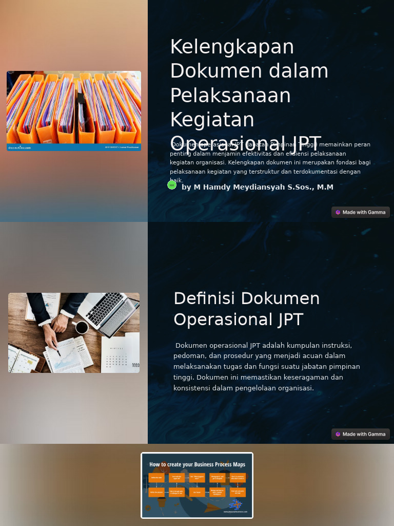 Kelengkapan-Dokumen-dalam-Pelaksanaan-Kegiatan-Operasional-JPT (1) | PDF
