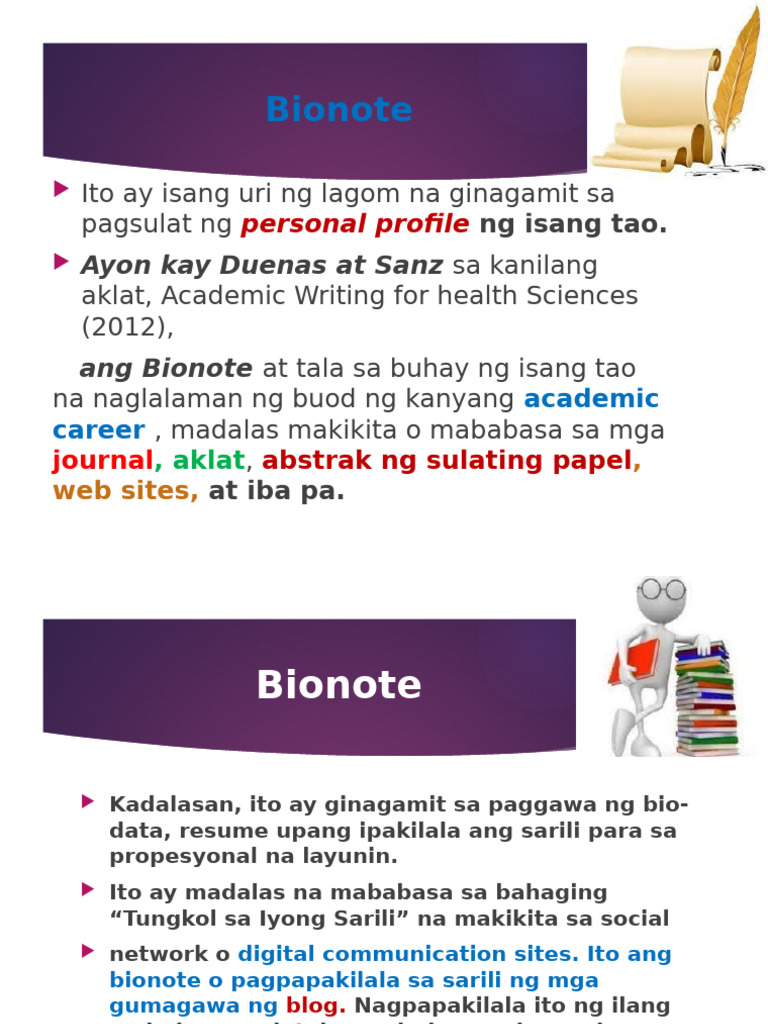 Bionote FPL 1 3 | PDF