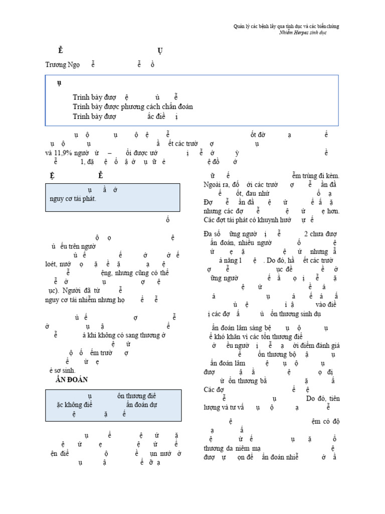Herpes Sinh Duc | PDF