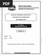 Physical Science Grade 12 NSC November 2021 P1 and Memo | PDF
