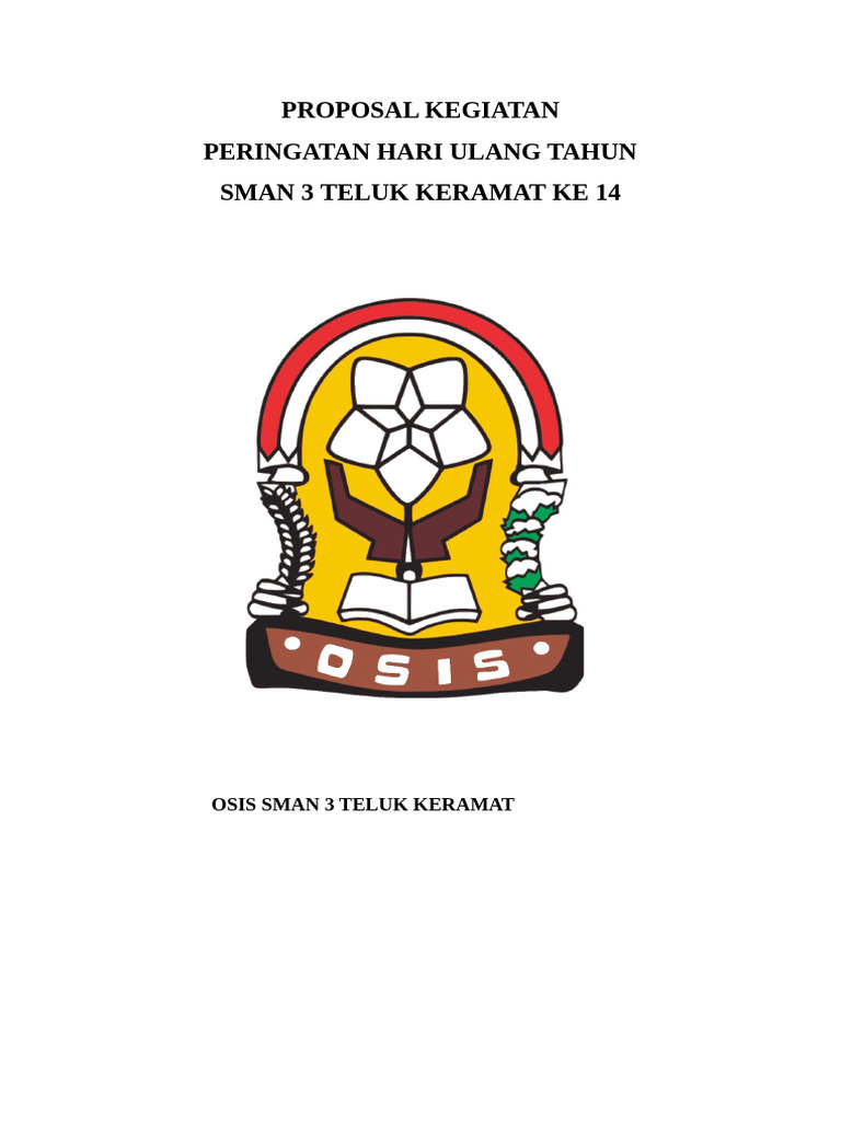 Proposal Hut Sekolah New 3 | PDF