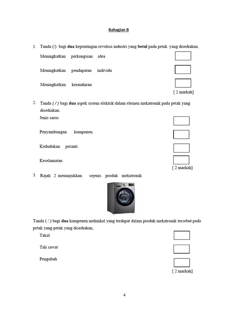 Bahagian BdanC RBT Ting 3 | PDF